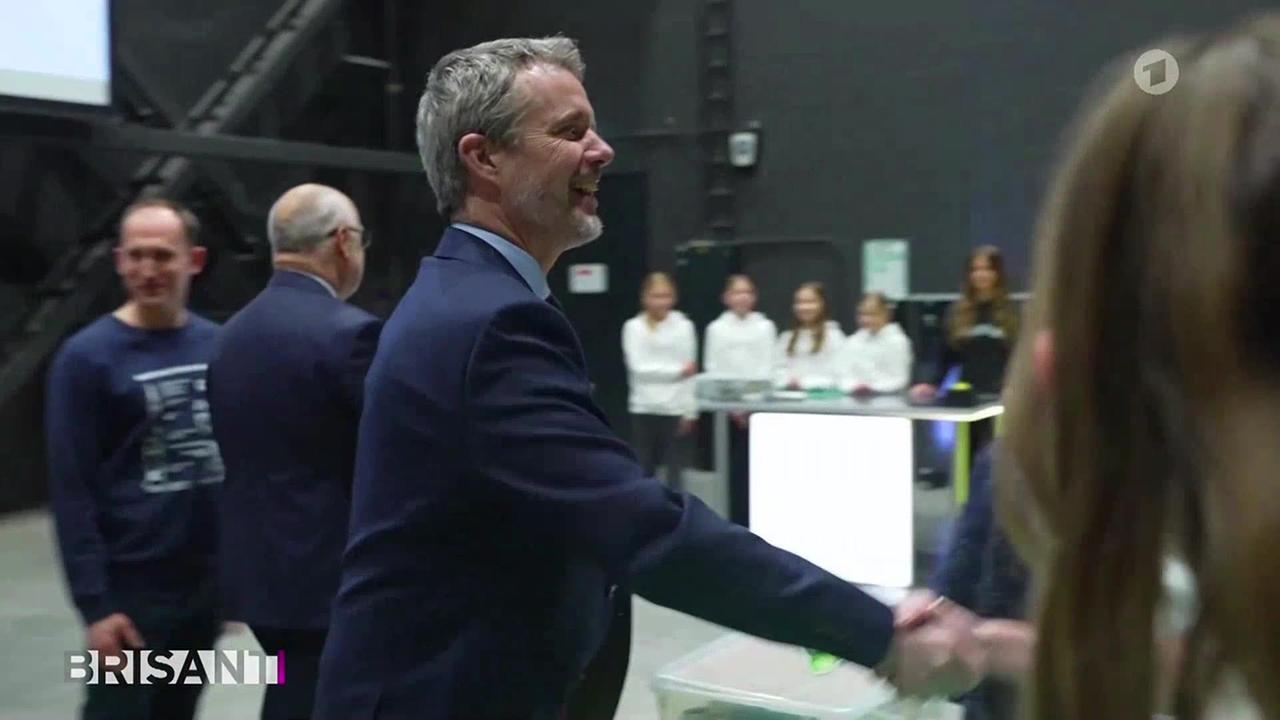 Königlicher Raketenstart: Frederik erlebt Handy-Panne bei Experiment ...