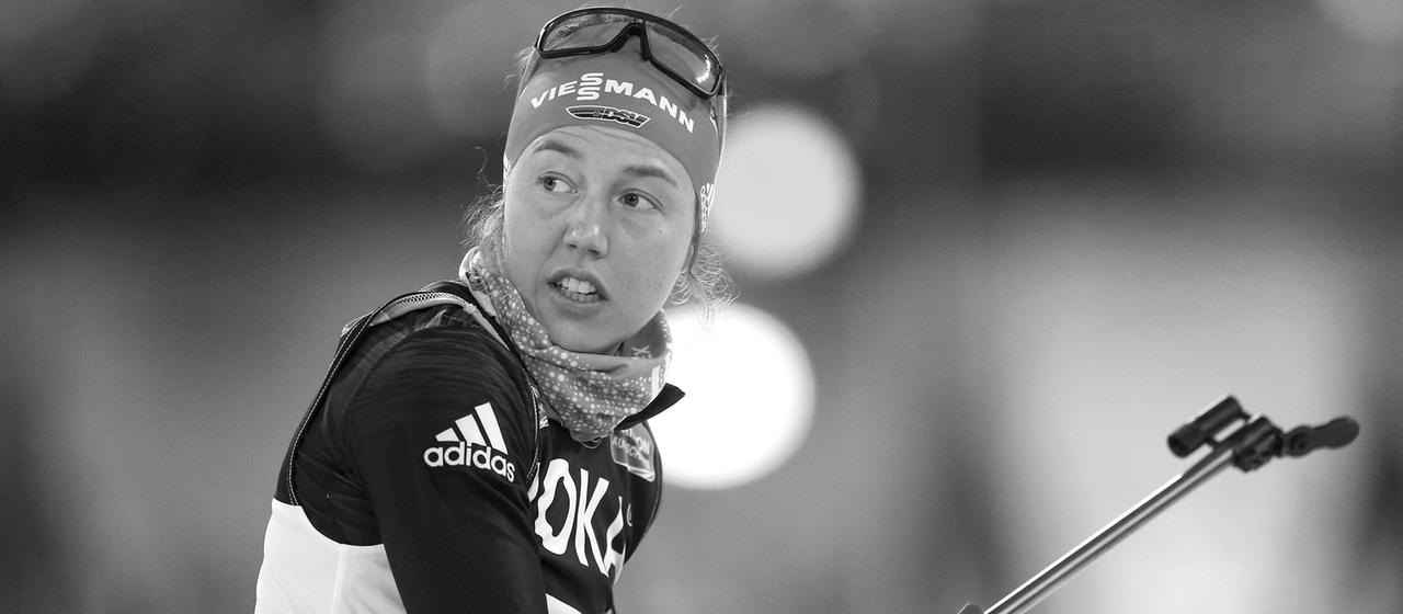 Marina Krauss, die Seilpartnerin von Laura Dahlmeier, berichtet vom ...