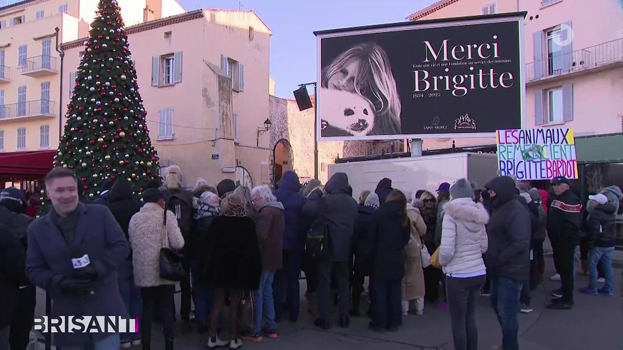 Trauerfeier für Brigitte Bardot | brisant.de